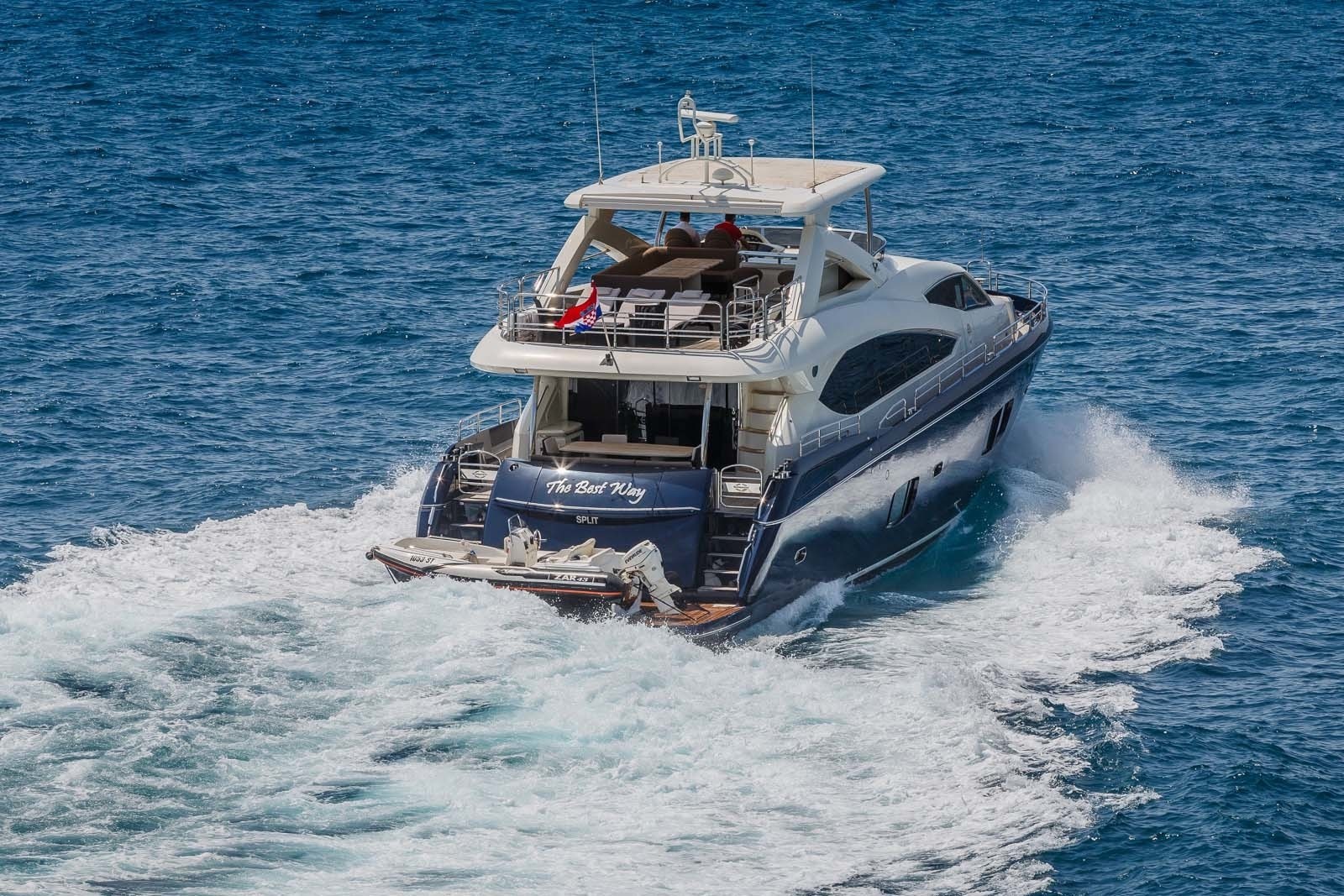 THE BEST WAY Yacht Charter Details, Sunseeker 86 | CHARTERWORLD Luxury ...